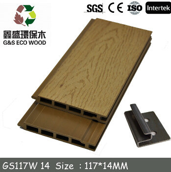 Malleability Anti Rot WPC Wall Panel 146 X 22mm Wood Plastic Composite ...