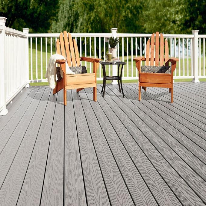 Chemical Resistant WPC Co Extrusion Decking 50mm Deck Boards Plastic ...