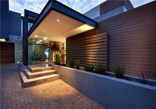 3D Model WPC Hollow Decking Strong Temperature Adaptability Eco Wood ...